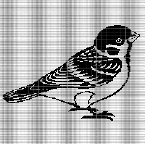 Sparrow Crochet Afghan Pattern Graph