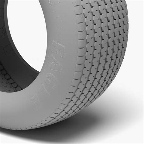 Goodyear Billboard Tire D Model Ma Fbx Obj Free D