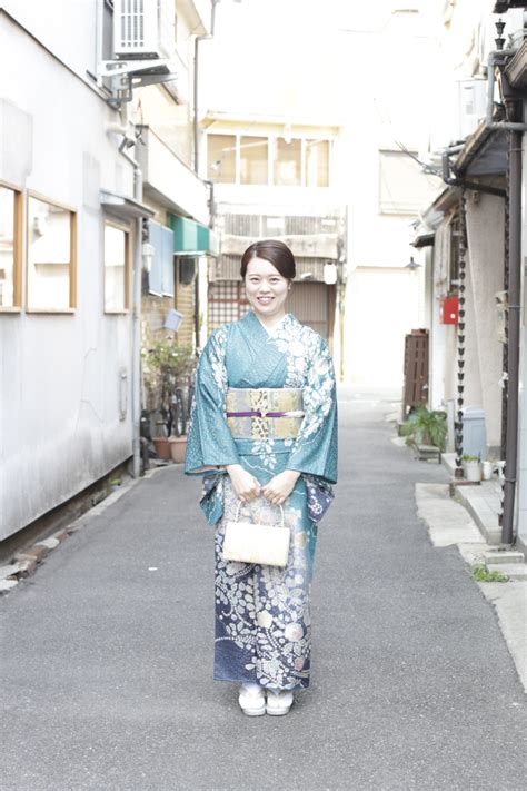 レンタルきもの結婚式 訪問着 きもの六花ricca 大阪市北区中崎町 和裁着付け