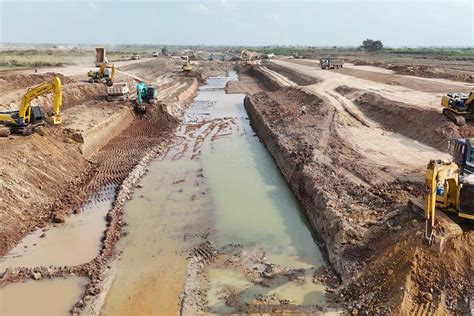 The Phnom Penh Post Flood Control Drainage Canal One Third Complete
