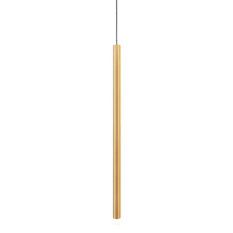 Pendente Wand Slim Plus Cilíndrico 62 5xØ2 5cm Metal e Acrílico TKS Prelúdio 1763 Inspire Home