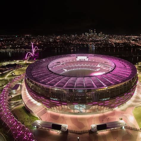 Perth Stadium Perth Western Australia Capacity 70000 Awarded The