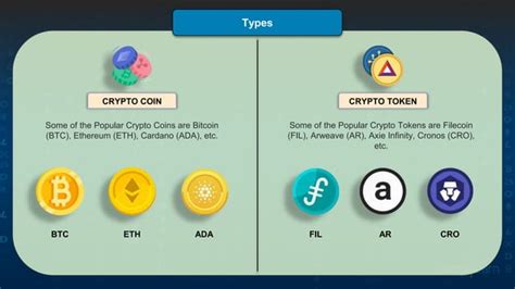 Coin Vs Token What Is The Difference Between A Cryptocurrency Coin And A Token PPTX