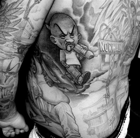 Mister Cartoon Clown Tattoos