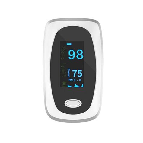 Draagbare Vingertop Oximeter Led Display Bloed Zuu Grandado