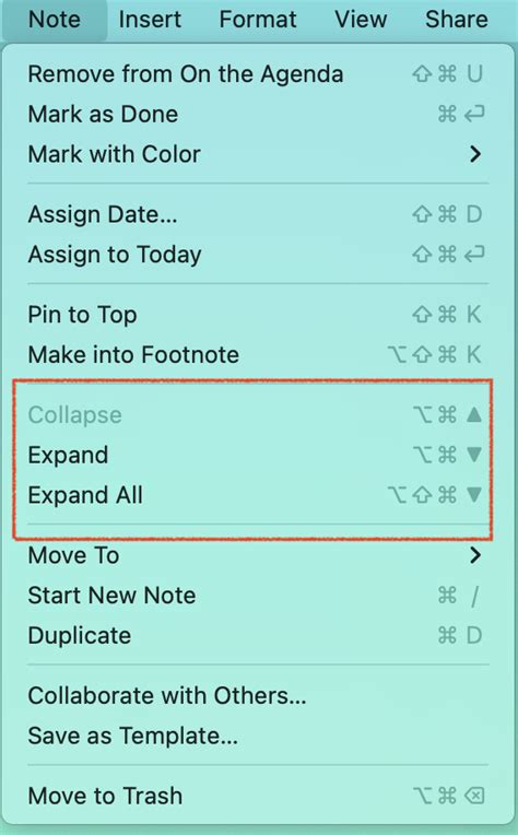 Auto Collapsing Notes Feedback Agenda Community