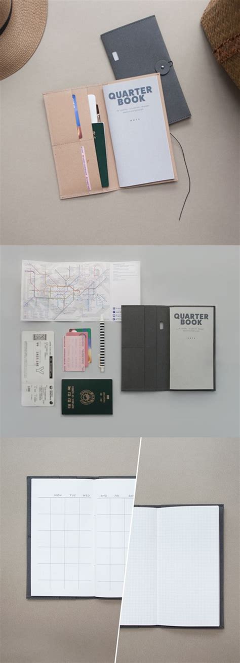 Quarter Planning Notebook Simple Notebook Graphic Design Inspiration