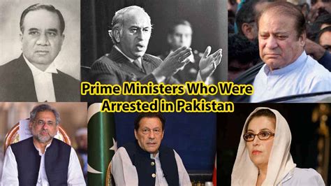 List Of Prime Ministers Who Have Been Arrested In Pakistan Economypk