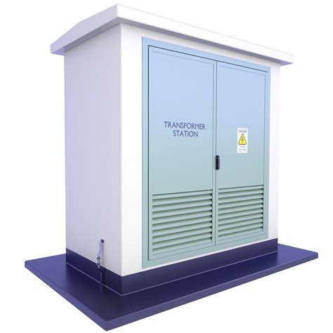 Mv Transformer Substation 28 3d Model Turbosquid 2395690