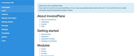 Invoiceplane Wiki Big Upgrade And Now Open Source By Kevin Woblick