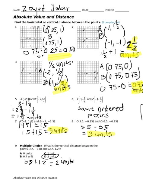 Lesson 4 7 Practice Copy Pdf