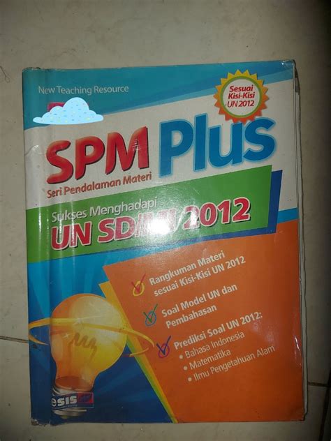 SPM Plus Pendalaman Materi SD Buku Alat Tulis Buku Pelajaran Di