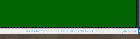 Neo Light Theme Partly Breaks Build Monitor Style Issue