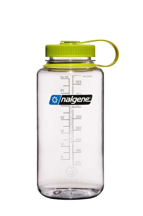 Nalgene Sustain 1l Wide Mouth Water Bottle Clear Aspire Adventure