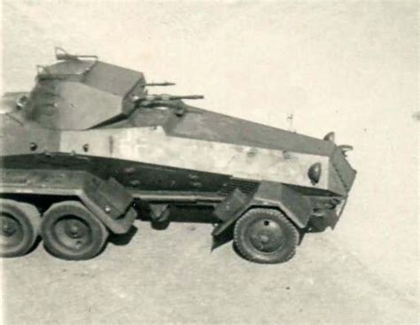 A Early Version Sdkfz 231 6 Rad Armored Car Armored Vehicles