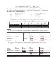 ACCG 2000 Week 7 Tutorial Handout Edited Version For Students Pdf