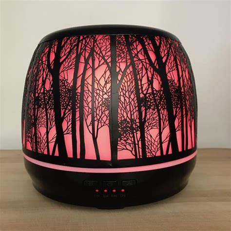 Aroma Diffuser Lantern Black Large 500ml Earth And Soul Earth And Soul