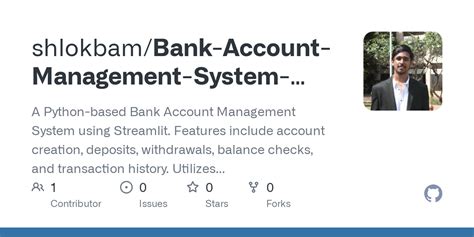 Github Shlokbambank Account Management System Using Data Structure