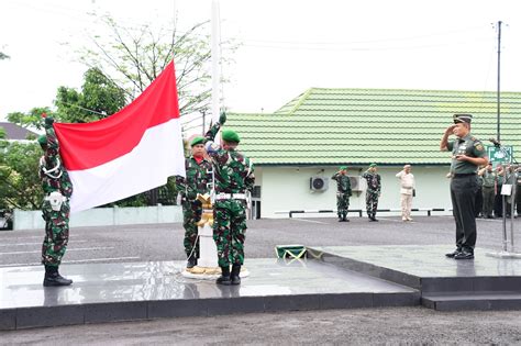 Korem Gapo Gelar Upacara Bulanan Suaraindo Id
