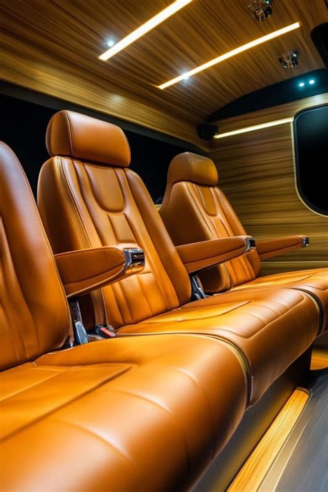 Custom Conversion Van Seating Concepts Sprinter Van Van Conversion