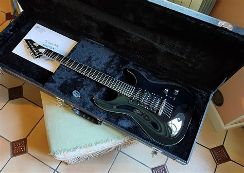 Esp Stephen Carpenter 6 Black Kiso Custom Shop 2006 Reverb