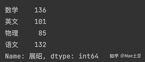 Python的pandas中行列行列取值的详细解说篇 知乎 Python的pandas中行列行列取值的详细解说篇 知乎