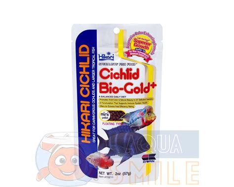 Корм для цихлид с пробиотиками Hikari Cichlid Bio-Gold+ 57 г Mini ...