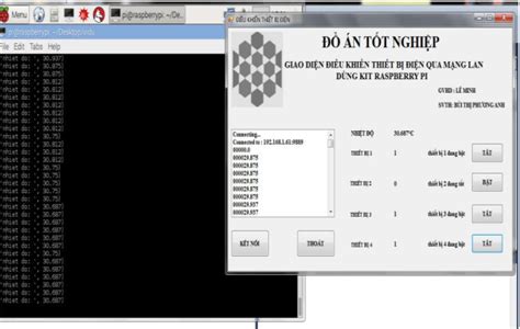 Điều khiển thiết bị điện qua mạng LAN dùng kit raspberry PI