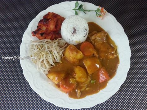 탄두리 치킨카레 And 오믈렛카레 집밥백선생표