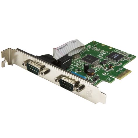 Buy 2 Port Pci Express Serial Card With 16c1050 Uart Rs232 Low Profile Serial