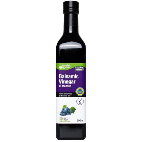 Balsamic Vinegar Organic 500ml Go Raw Organics