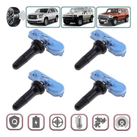 Sensor Presion Llanta Tpms Para Gmc Yukon Hummer H2 H3 Meses Sin Interés