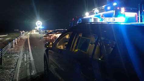 Wypadek na trasie Suwałki Sejny Radio5