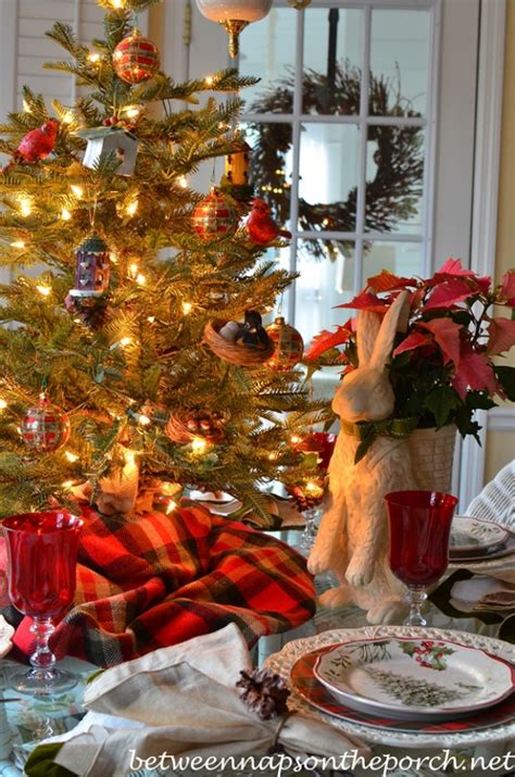 Nature Themed Christmas Table Setting 100 Days Of Homemade Holiday