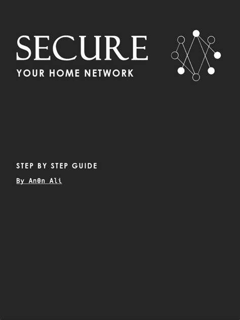 Home Network Security Guide Pdf Wi Fi Data Transmission