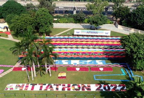 New Delhi Knittathon By Air Force Wives Welfare Association
