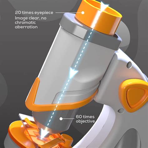 Raywer Lupa De Telescopio De Juguete 4 En 1 Juego Educativo Todo En Uno