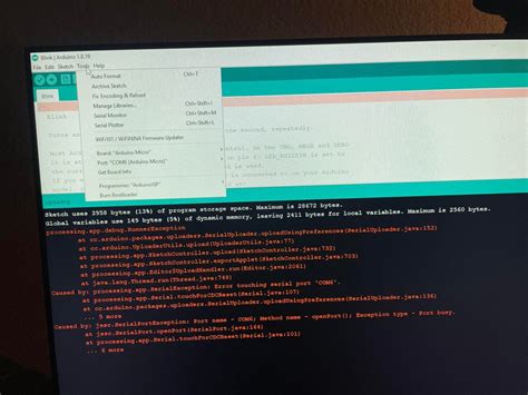 Arduino Micro Not Uploading Sketches Rarduino