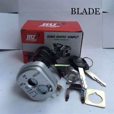 KUNCI KONTAK ASSY SET DEPAN BELAKANG JOK BLADE Lazada Indonesia