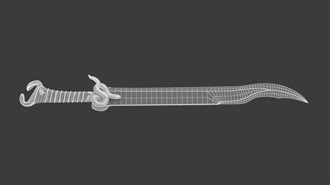 Harpe Sword 3d Model By Frezzy