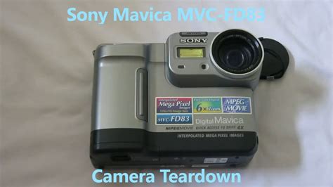 Sony Mavica Mvc Fd Camera Teardown Youtube