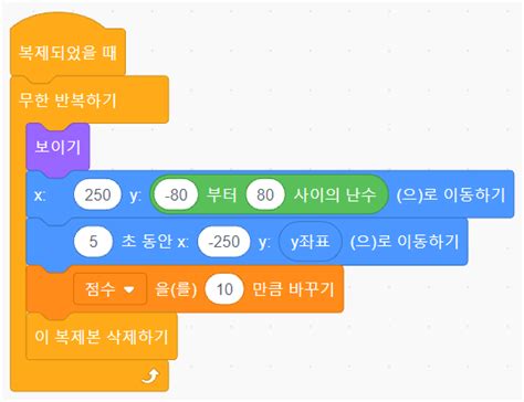 [스크래치 코딩 22 ] 플래피 버드 flappy bird 게임 만들기 네이버 블로그