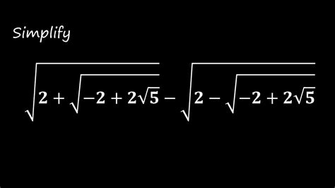 First Step To Surds In Algebra YouTube
