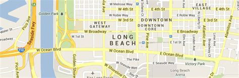Long Beach Ca Zip Code Map