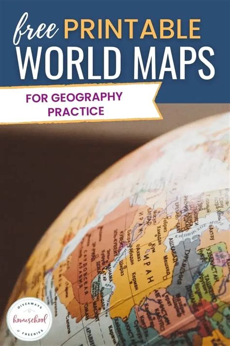 Printable Geography Maps