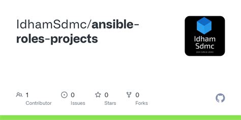 Github Idhamsdmcansible Roles Projects
