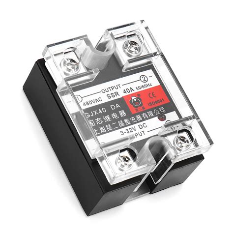 Single Phase Solid State Relay Dc Controlled Relay Sale Banggood Com Arrival Notice
