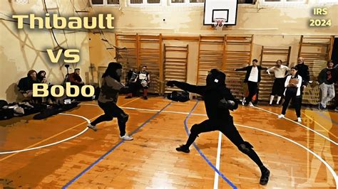 Borislav Krustev Vs Thibault Ghesquiere Final Irs 2024 Rapier Tournament Youtube