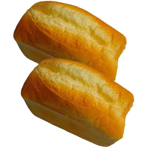 2pcs Lifelike Bread Model Fake Bread Decoration Simulation Realistic