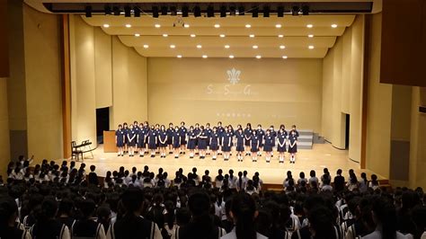 聖ポーロ祭（文化祭）開会宣言！（湘南白百合学園中学校） Netty Land（ネッティランド） 「私立・国立中高一貫校の魅力」がわかる